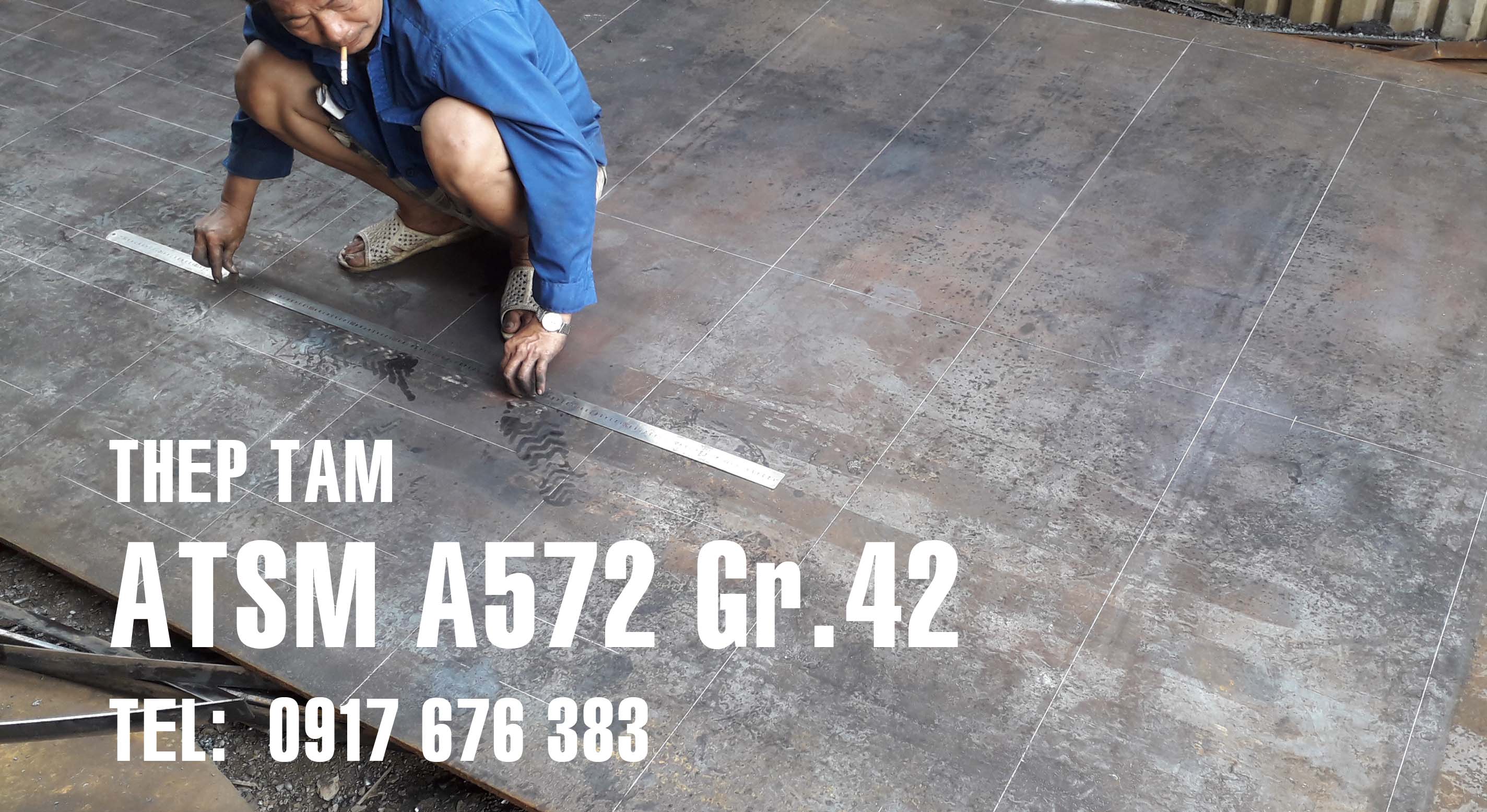 ASTM A572 Gr42 Steel Plate - Mác thép A572 Gr42